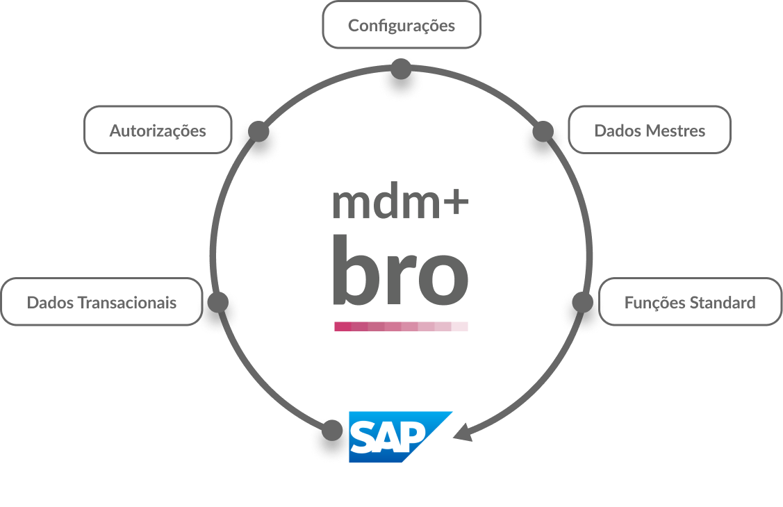 MDM+BRO | Solução SAP para Dados Mestres e Processos