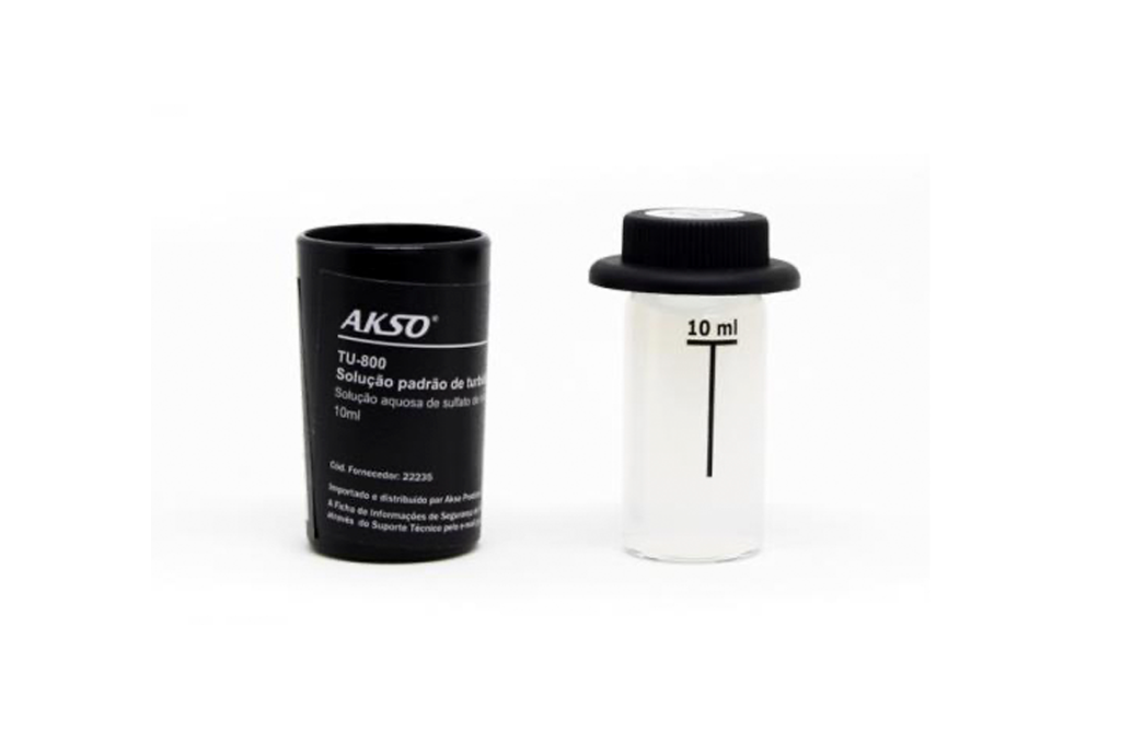 Solução para Calibração de Turbidez 800NTU - 10ml (compatível com TU430 ...