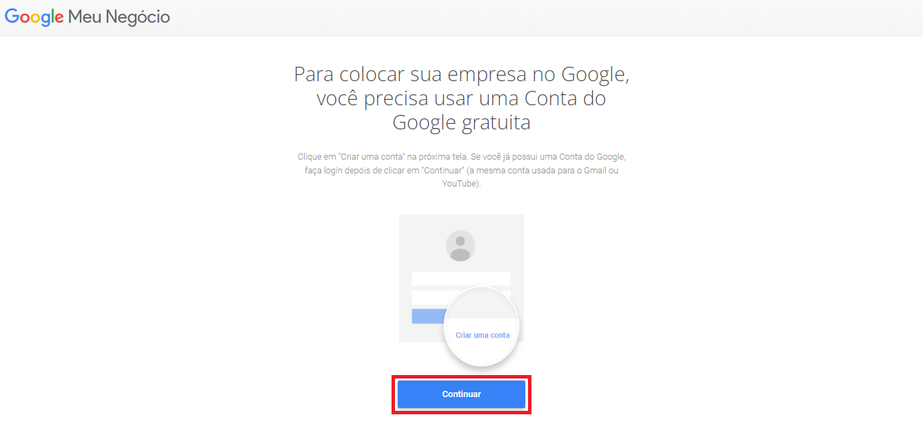 Como criar minha conta no Google Meu Negócio | Criahelp